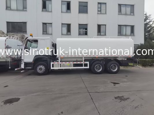 Sinotruk HOWO Blanco RHD 6x4 Camión de tanque de agua ZZ1257V4347B1 Con función de lavado de ...